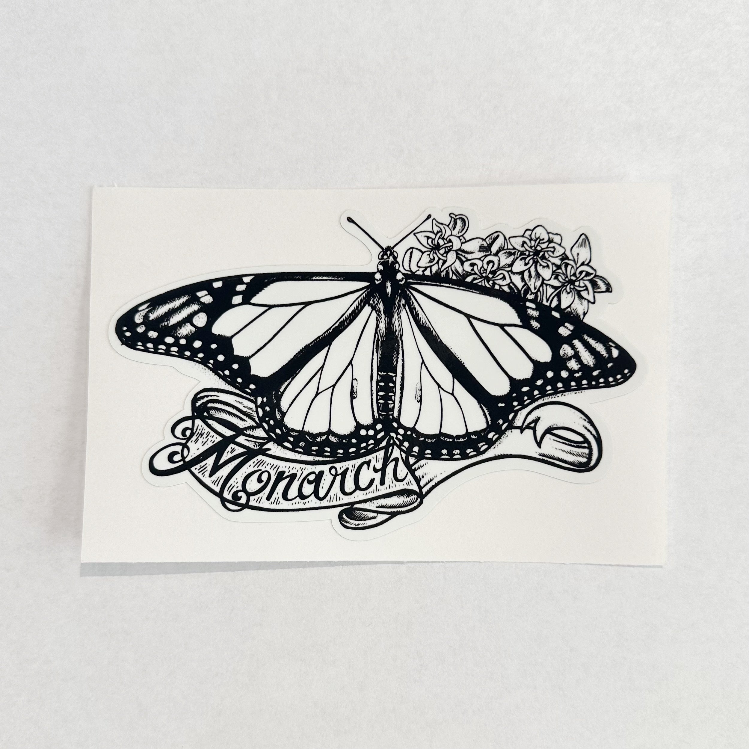 Monarch Butterfly Sticker – Illinois State Museum - the Shop