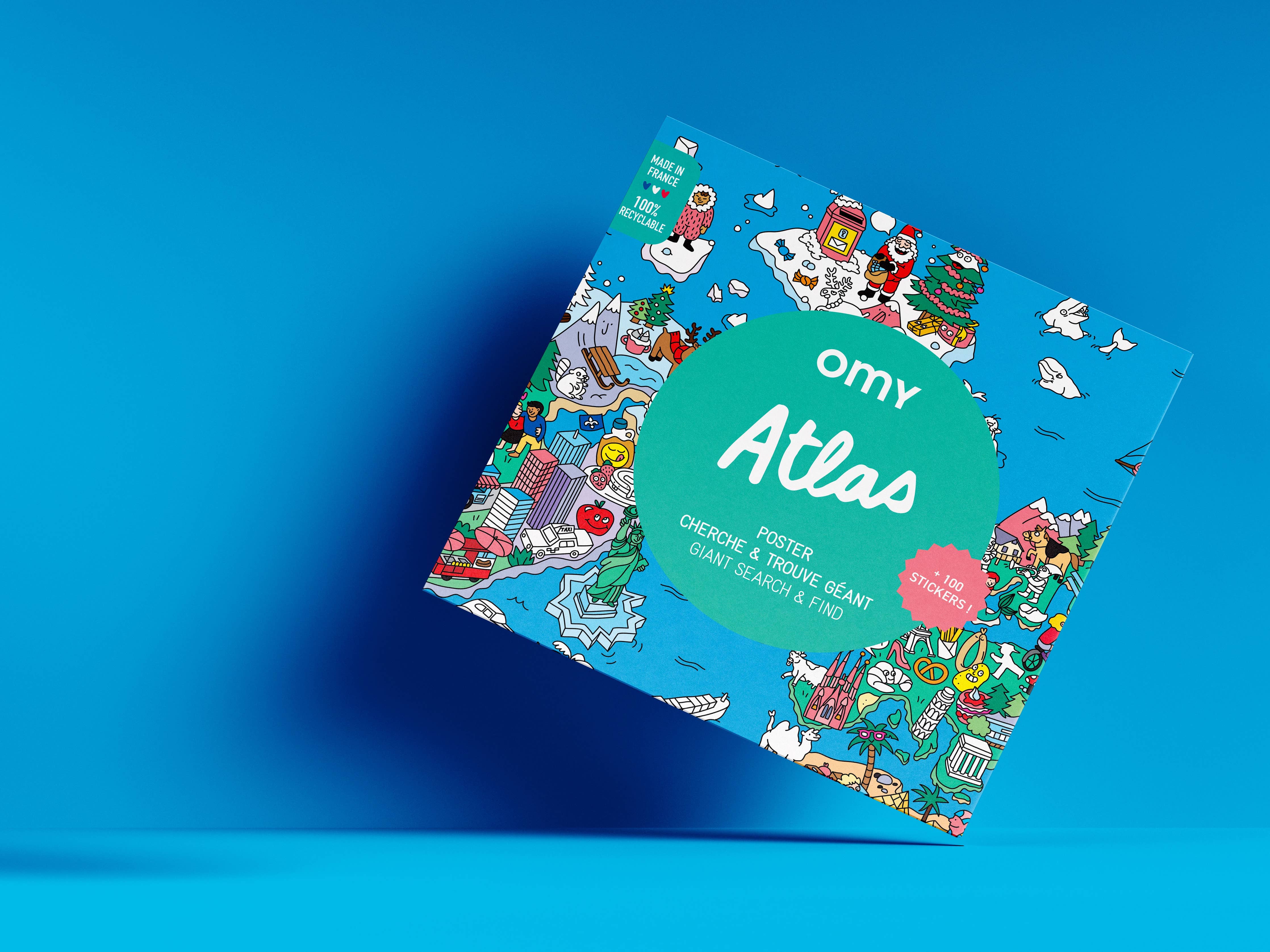 Atlas Giant Seach & Find Poster and Sticker Set – Illinois State Museum ...