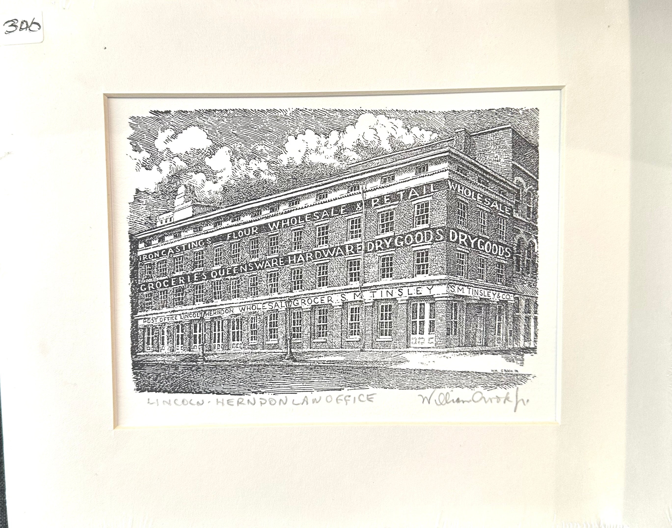 "Lincoln Herndon Law Office" by William Crook Jr. – Illinois State ...