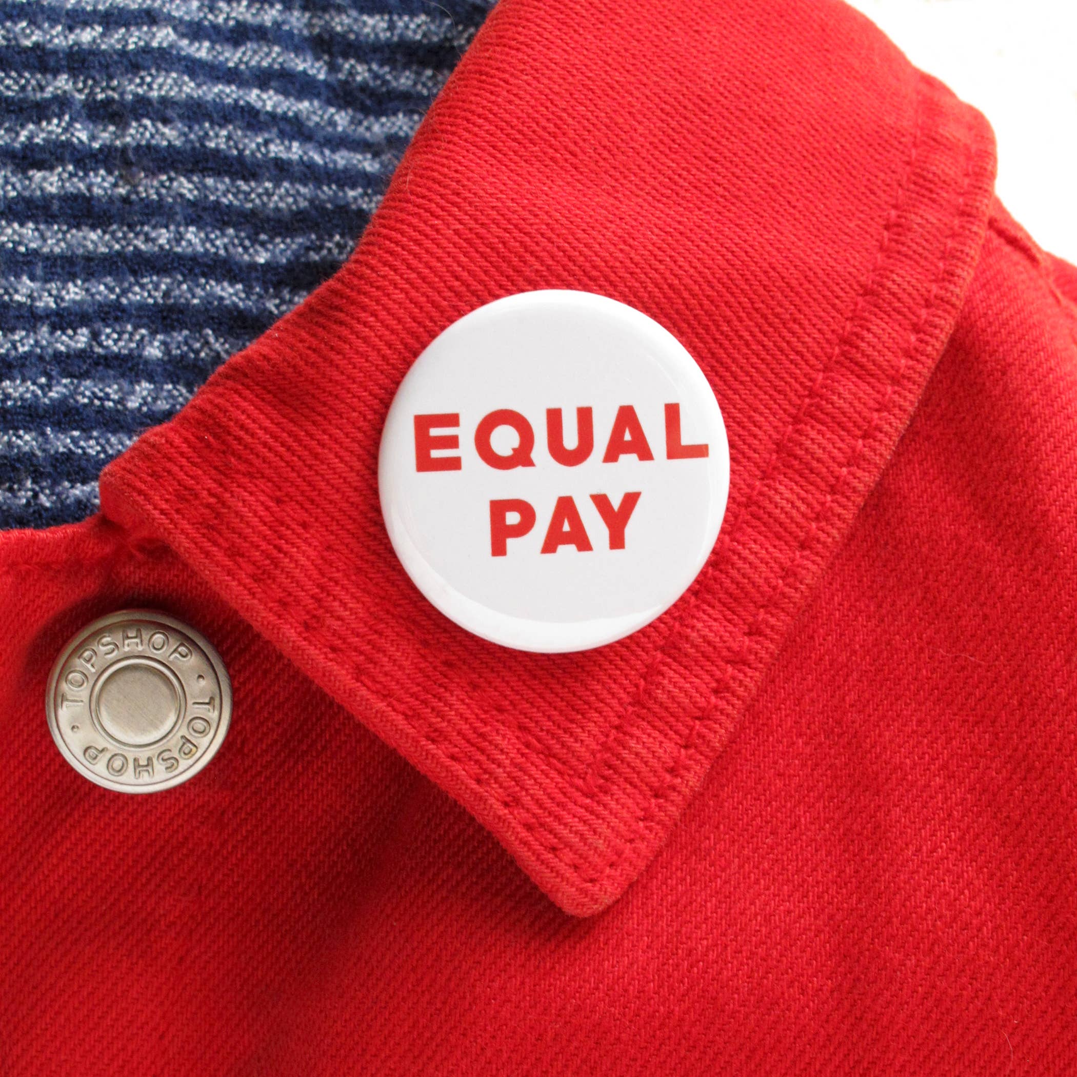 EQUAL PAY Pinback Button – Illinois State Museum - the Shop