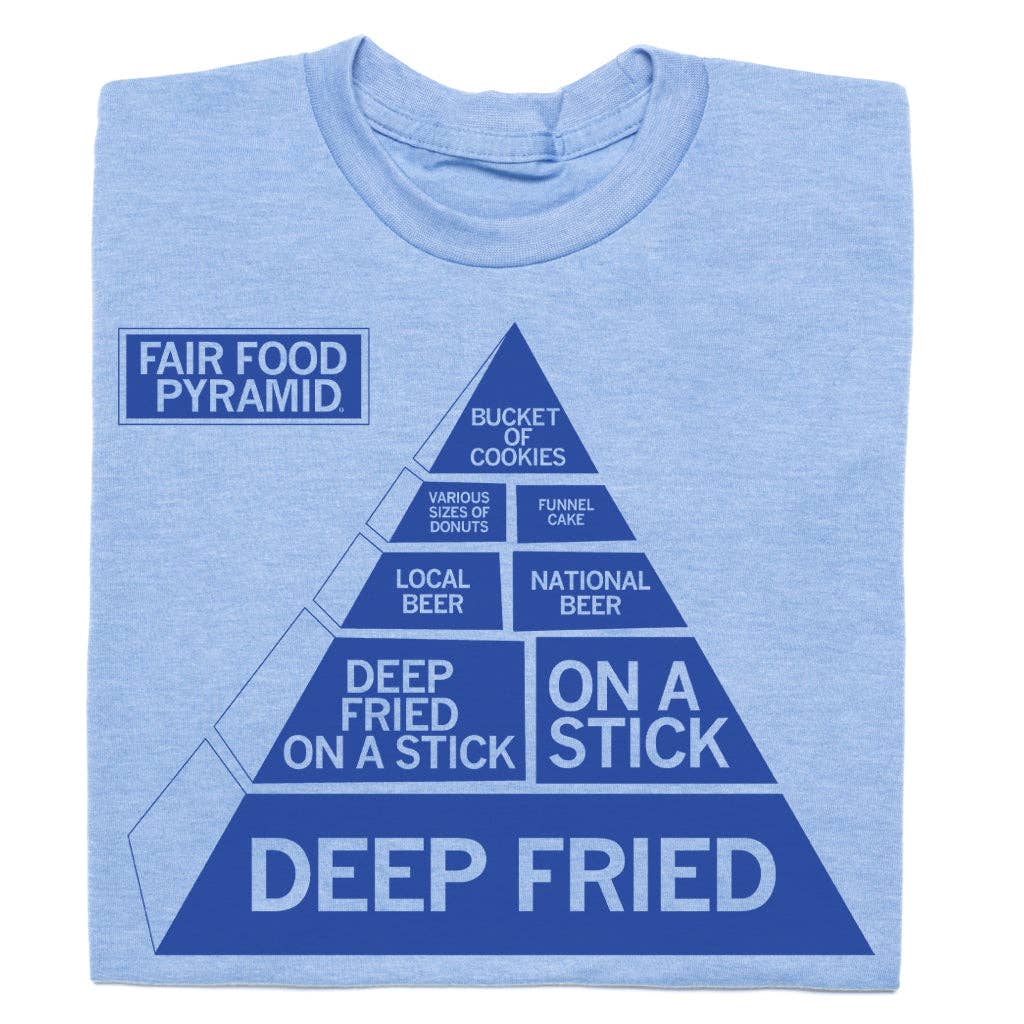 Fair Food Pyramid T-Shirt – Illinois State Museum - the Shop